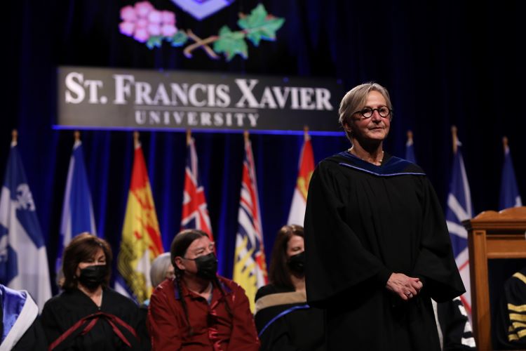 Make a difference in society -- StFX graduates encouraged to share ...
