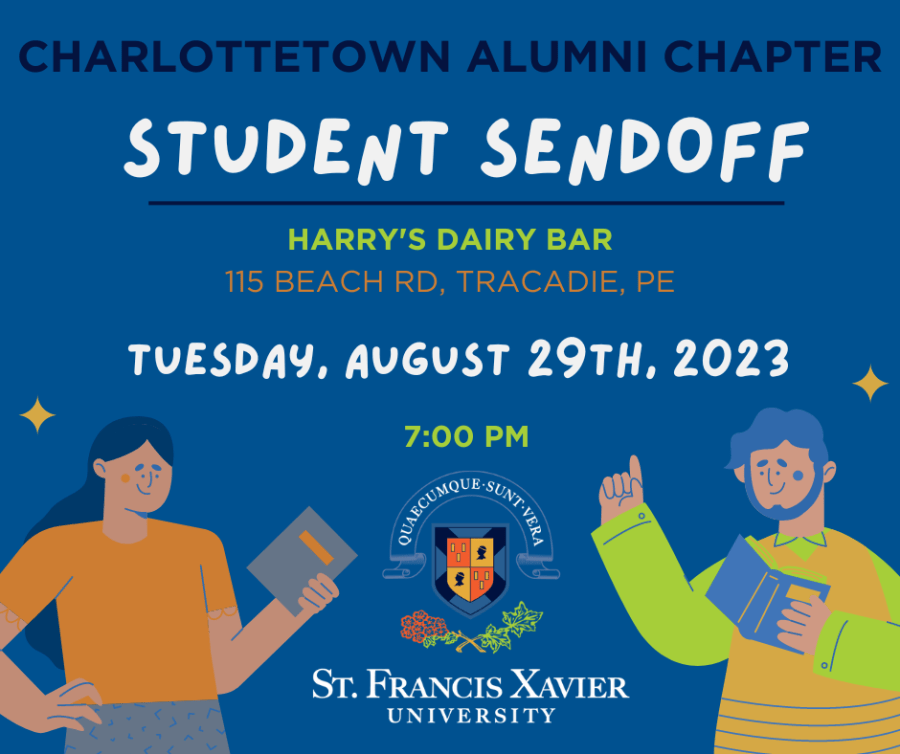 Charlottetown Student Send Off | St. Francis Xavier University