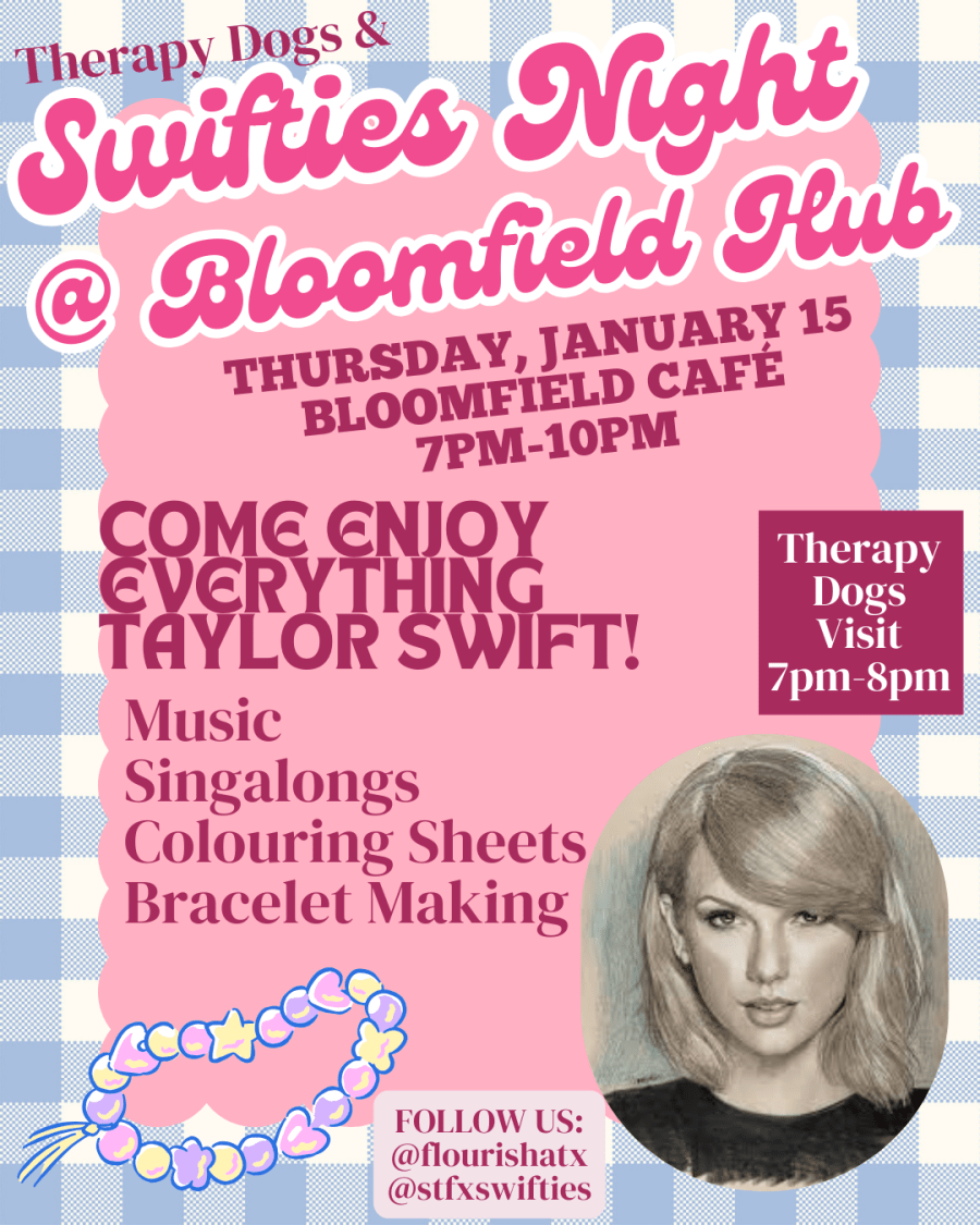 Therapy Dogs & Swifties Night @ Bloomfield Hub - Thursday, January 15th ...