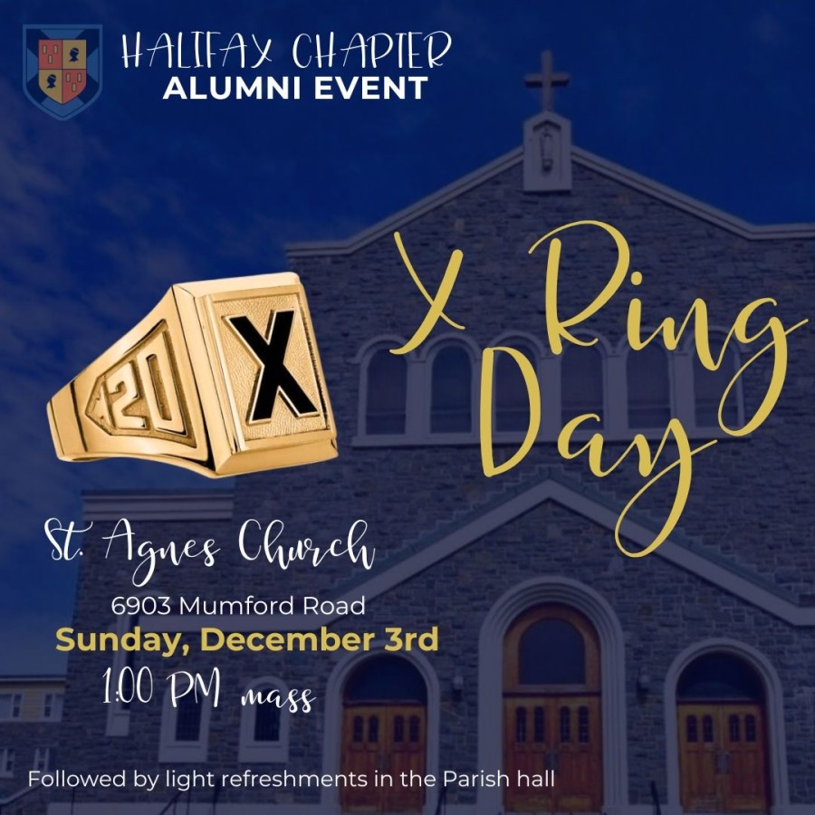Halifax X-Ring Mass | St. Francis Xavier University