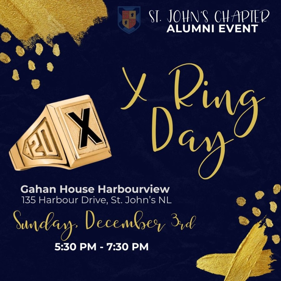 St. John's X-Ring Day | St. Francis Xavier University